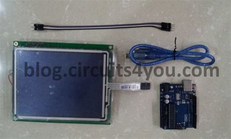 Touch Screen Interfacing With Arduino