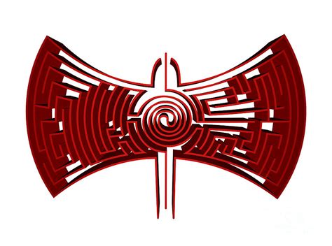 Labyrinth Looks Like A Bird Digital Art By Michal Boubin Pixels