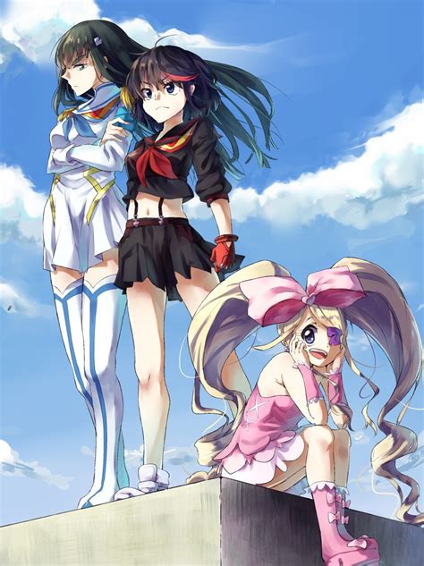 Matoi Ryuuko Senketsu Kiryuuin Satsuki Junketsu And Harime Nui