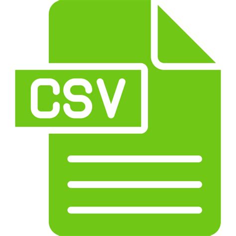 Csv Generic Color Fill Icon