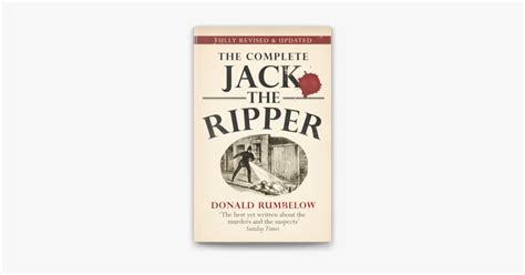‎complete Jack The Ripper By Donald Rumbelow On Apple Books