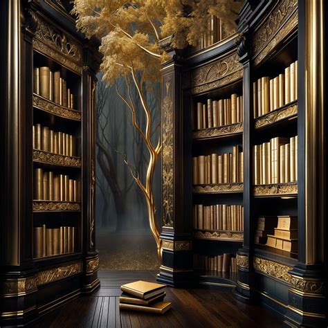 Download Ai Generated Books Library Royalty Free Stock Illustration