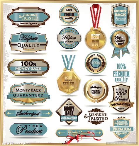 欧式label标签设计图 网页小图标 标志图标 设计图库 昵图网