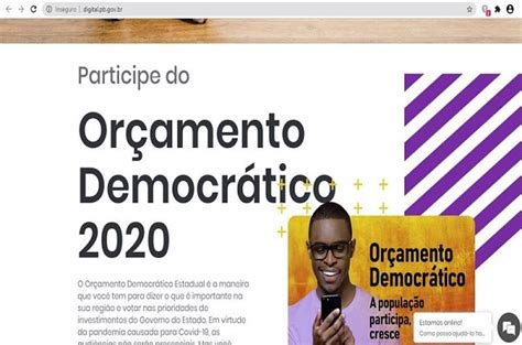 Audiência Virtual Do Orçamento Democrático Será Realizada Para O Vale