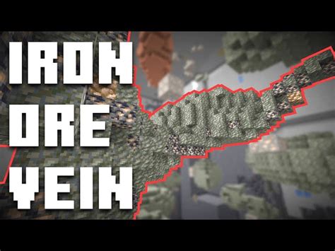 Easiest Way To Find Ore Veins In Minecraft 118