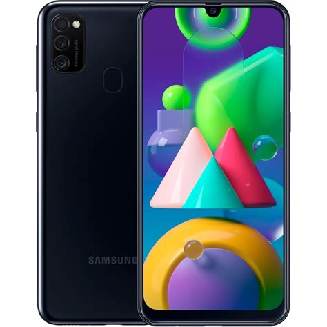 Samsung Galaxy M21 Dual-SIM 64GB, schwarz M215 - | Mindfactory.de