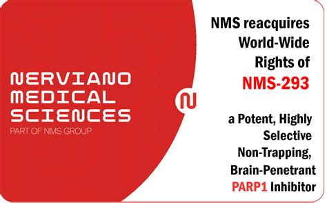 Nerviano Medical Sciences Nms To Reacquire World Wide Rights Of Nms