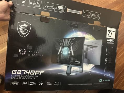 I Think I Was Shipped The Wrong Monitor G274qpf Qd Can Anyone Confirm R Msi Gaming