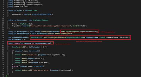 Asynchronous Data Streaming With Json Net And Javascript