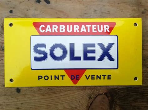 Solex Enamel Sign No Weber Dellorto Carburetor Enamel Plate £5047