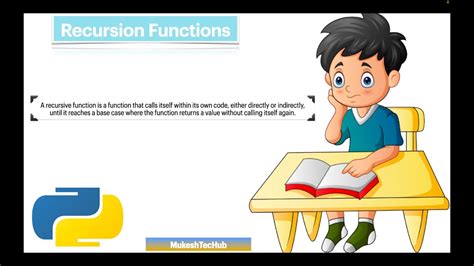 Python Functions Recursive Function YouTube