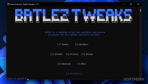 Batlez Tweaks Download Softpedia