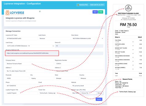 Loyverse Digital Receipt Integration Botku Your Whatsapp Crm Solutions