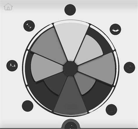 javascript pie like chart with a percentage of the slices being