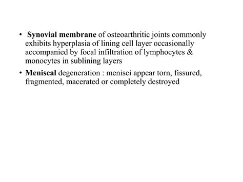 Anatomy Of Articular Cartilage And Osteoarthritis Ppt