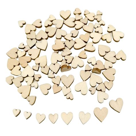 Minnieouse Paquete De 200 Corazones Mixtos De Desmontables Para Hacer