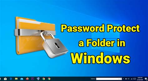 Ways To Password Protect A Folder In Windows Step By Step