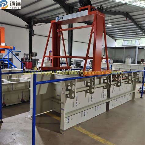 Aluminum Anodizing Plating Line Hard Anodizing Machine Electroplating Line Anodizing Plant Semi