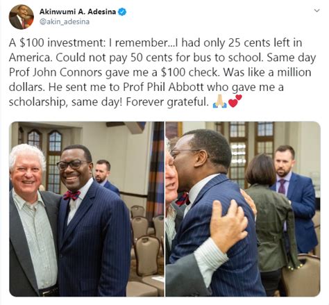 African Development Bank President Akinwumi Adesina Shares Photos Of