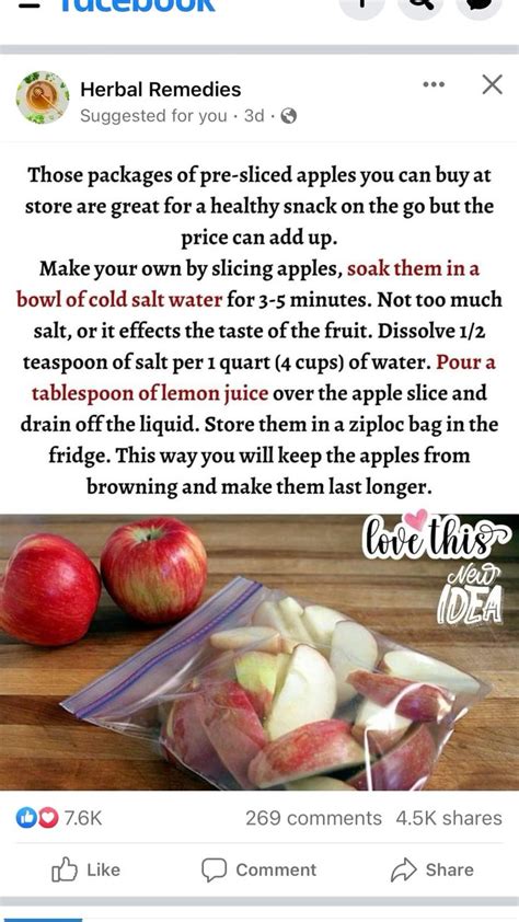 Pre Sliced Apples In 2023 Healthy Snacks Recipes Healthy Snacks Recipes