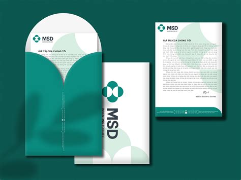 Msd Brand Identity Cip On Behance