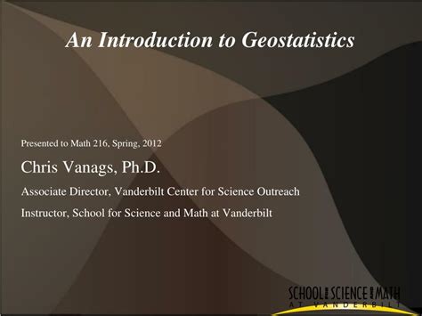 Ppt An Introduction To Geostatistics Powerpoint Presentation Free Download Id 1599922