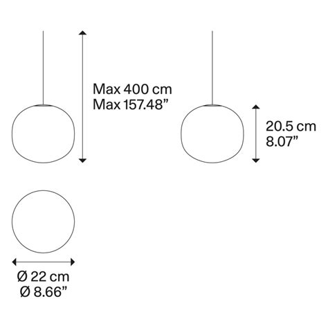 Hanglamp Volum Van Het Italiaanse Merk Lodes Leverbaar In 4 Maten