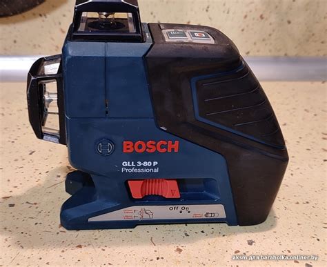 Лазерный нивелир Bosch Gll3 80p лазер бош Барахолка Onlinerby