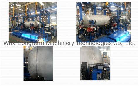 Lng Lpg Gas Cylinder Cryogenic Storage Tank Longitudinal Welder