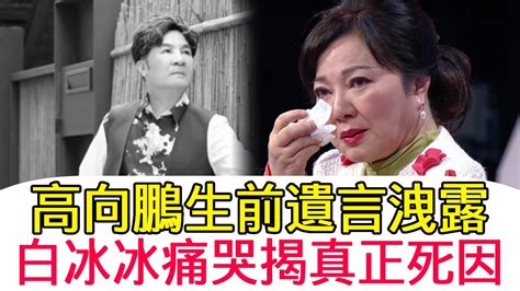 高向鵬去世2月，生前遺言洩露震驚全台，兒子真面目終於瞞不住了！白冰冰痛哭揭真正死因高向鵬高向鵬白冰冰黃金拍檔 Youtube