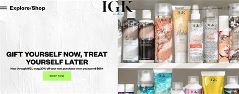 Igk Hair Free T With Purchase Ilovegwp