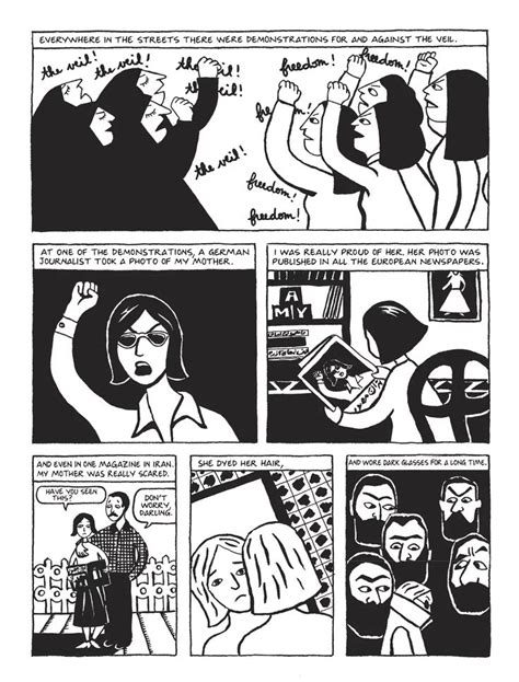 A Look At The Tumultuous Life Of Persepolis As It Turns In Persepolis Book Graphic
