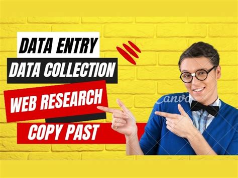Data Entry Data Collection Web Research Copy Past Excel Data Entry Upwork