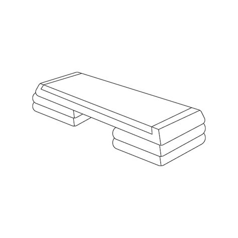 Premium Vector Step Platform Various Sport Equipment Fitness