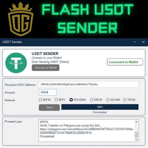 Flash Usdt Sender Software