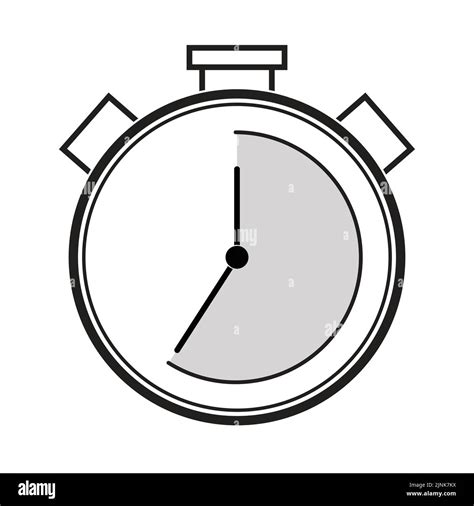 Stop Watch Timer Icon Vector Illustration Stock Vector Image And Art Alamy