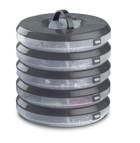 Hardware Organizer Storage Caddy With 600 Pieces Screws Nails And More