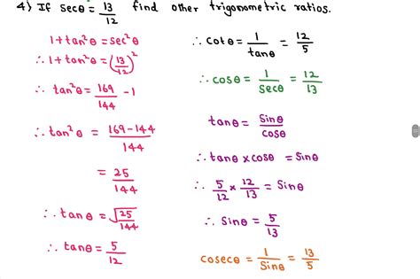 Education Trigonometry Problem Set SSC New Syllabus Maharashtra Board