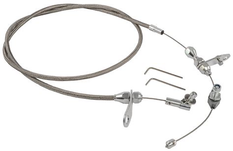 JEGS 555-157015 Transmission Kickdown Cable Kit [Chrysler/Mopar TF A727 ...