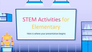 STEM Activities For Elementary PowerPoint Templates Free Download