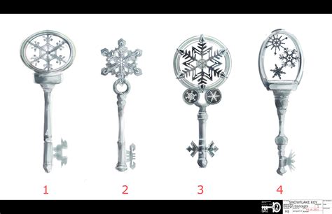 Snowflake Key Jacques Fortier