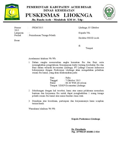 Detail Contoh Surat Permohonan Bantuan Tenaga Medis Koleksi Nomer 4