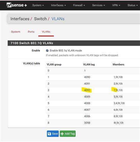 assigning vlan tags for staff guest network w unifi waps and passing