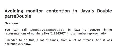 jdk1 7下double parsedouble性能问题排查 csdn博客