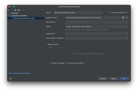 Quarkus Run Configs IntelliJ IDEs Plugin Marketplace