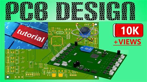 how to design pcb in proteus 8 ares pcb design full tutorial youtube
