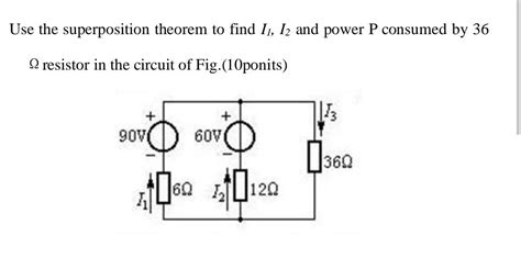 [solved] Use The Superposition Theorem To Find