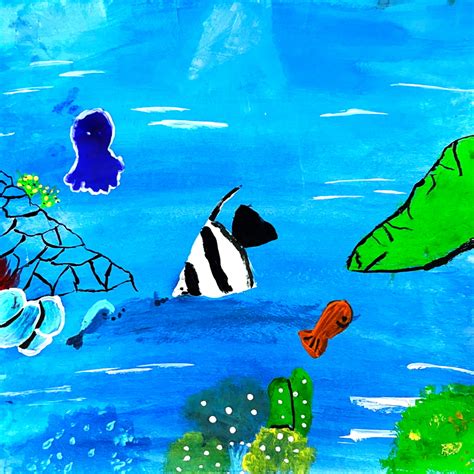 My Ocean 내가 사랑하는 바다 어린이 그림 그리기 대회 휴먼인러브