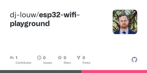 github dj louw esp32 wifi playground