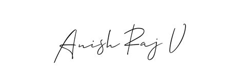 71 Anish Raj V Name Signature Style Ideas Free Digital Signature